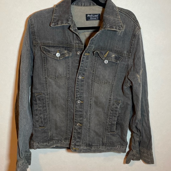 point loma | Jackets & Coats | Vintage Denim Jacket | Poshmark